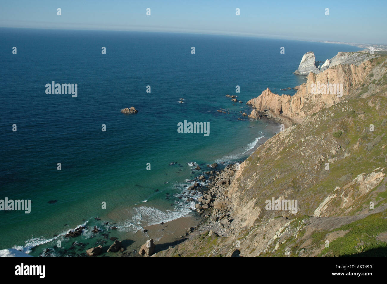 Cap Cabo da Roca nature Natur Sea See Meer Ocean rocks cliff Felsen ...