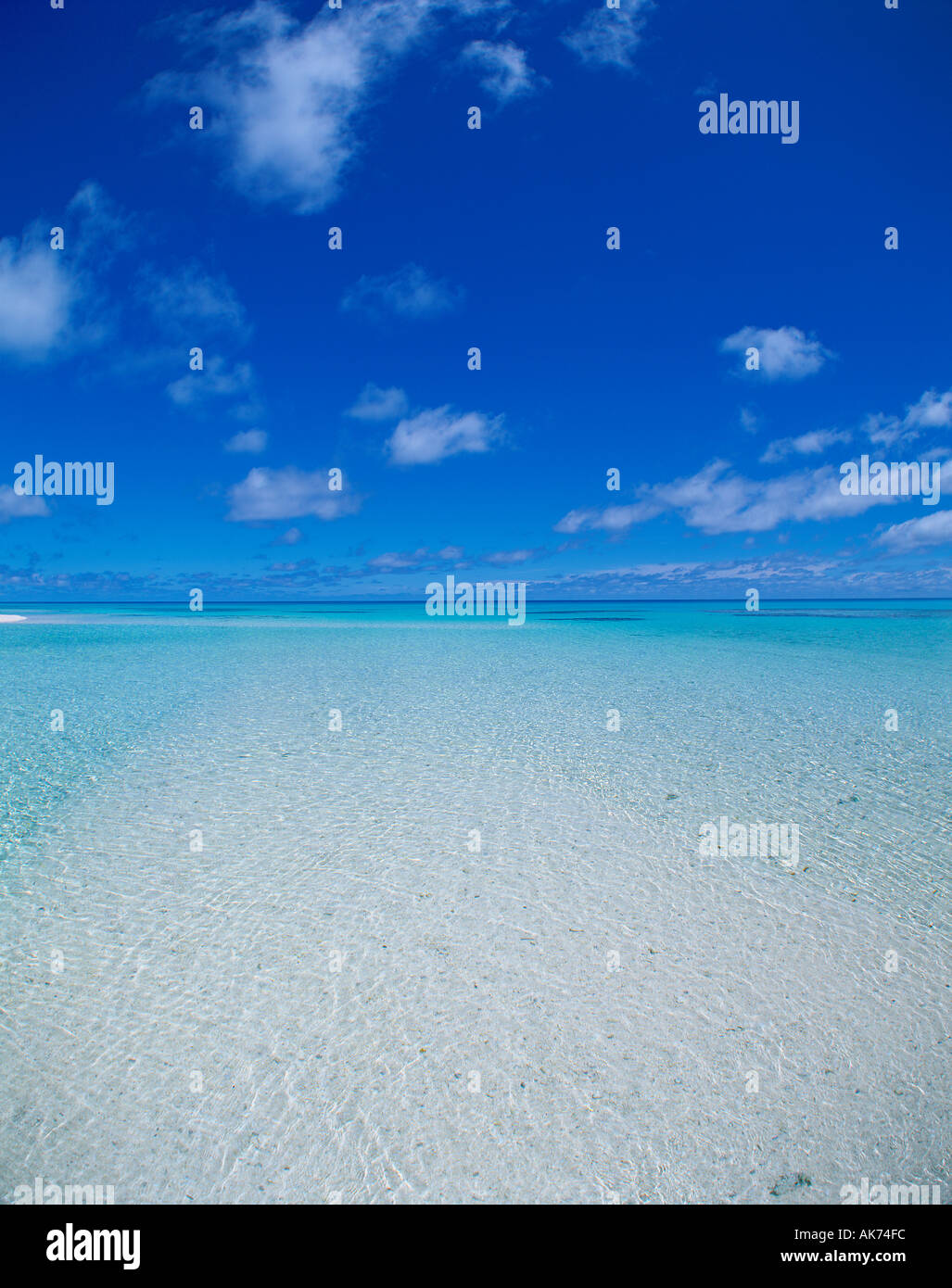 Ocean French Polynesia Stock Photo - Alamy
