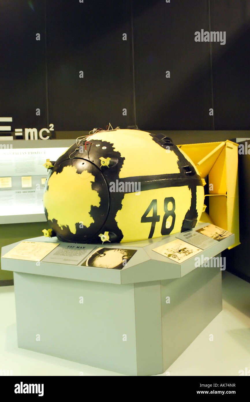 Mock up of the Atomic bomb dropped on Nagasaki Japan Stock Photo - Alamy
