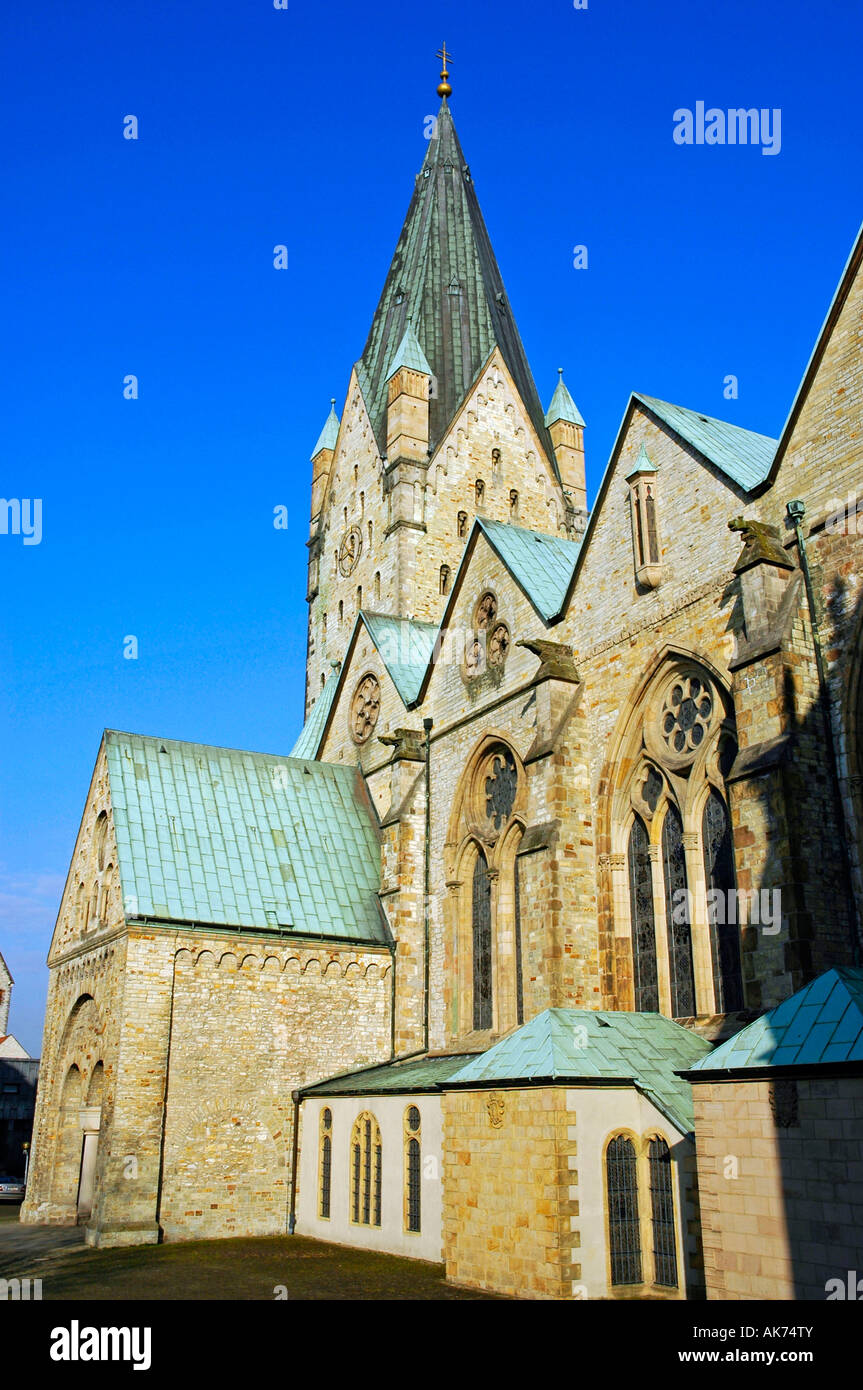 Cathedral St. Liborius / Paderborn Stock Photo - Alamy