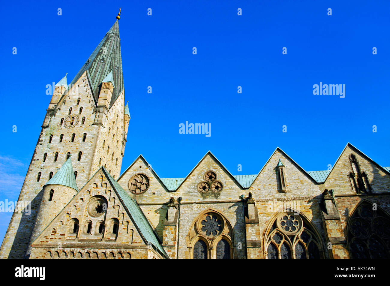 Cathedral St. Liborius / Paderborn Stock Photo - Alamy