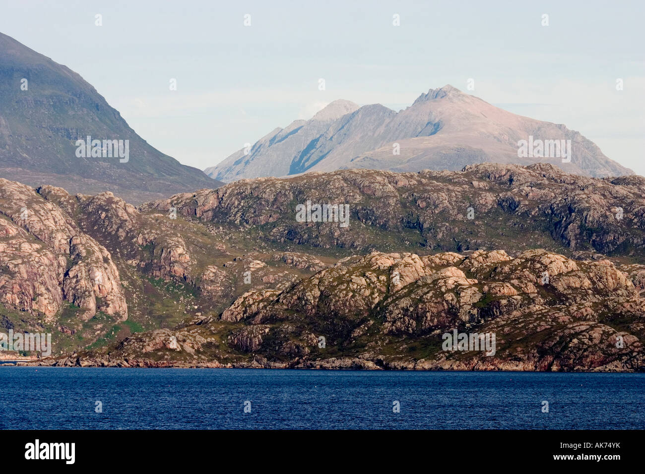 Upper Loch Torridon Inlet, Wester Ross, Scotland Stock Photo - Alamy