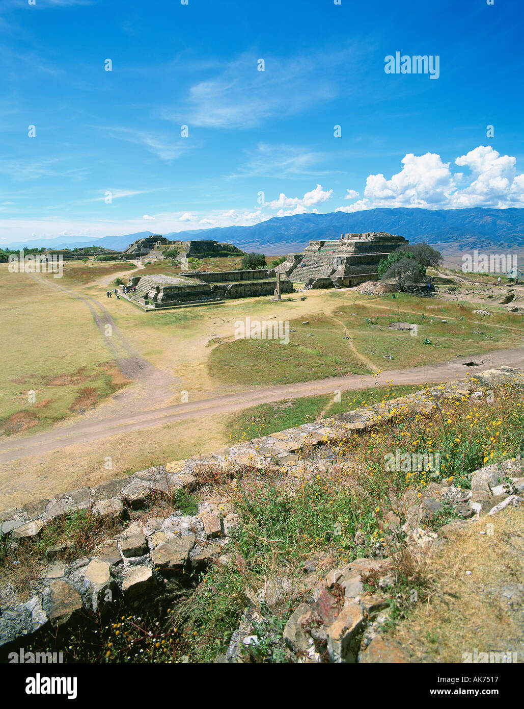 Mt Alban Oaxaca Mexico Stock Photo - Alamy
