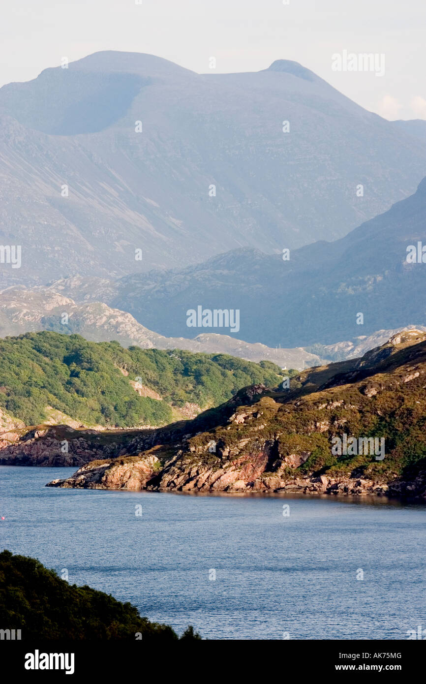 Upper Loch Torridon Inlet, Wester Ross, Scotland Stock Photo - Alamy