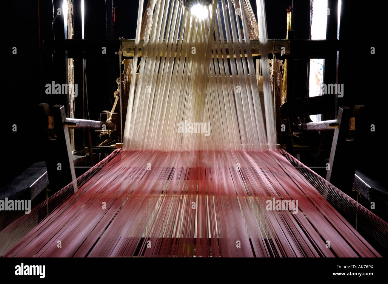 Wuzhen / Silk spinning factory Stock Photo - Alamy