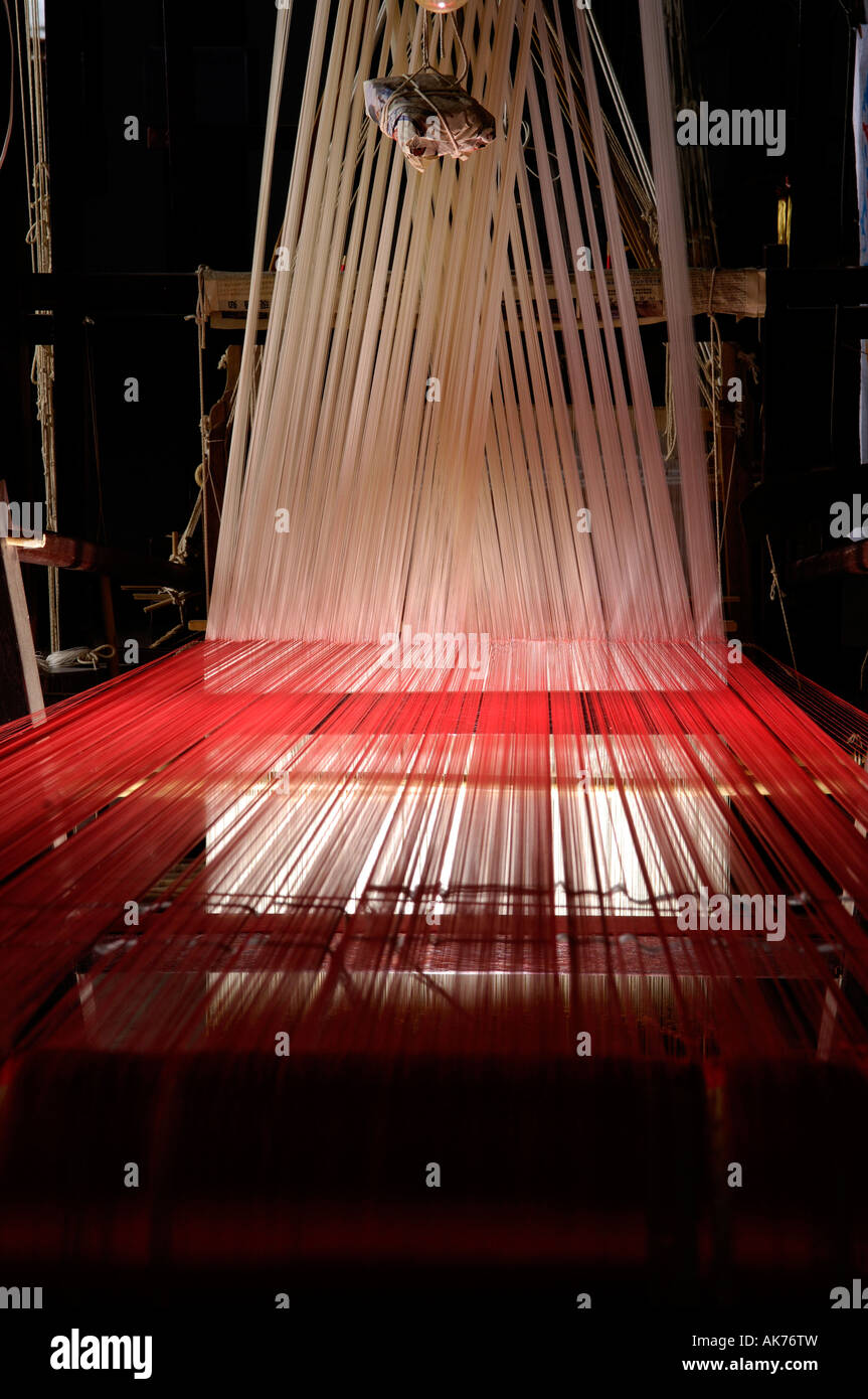 Wuzhen / Silk spinning factory Stock Photo - Alamy