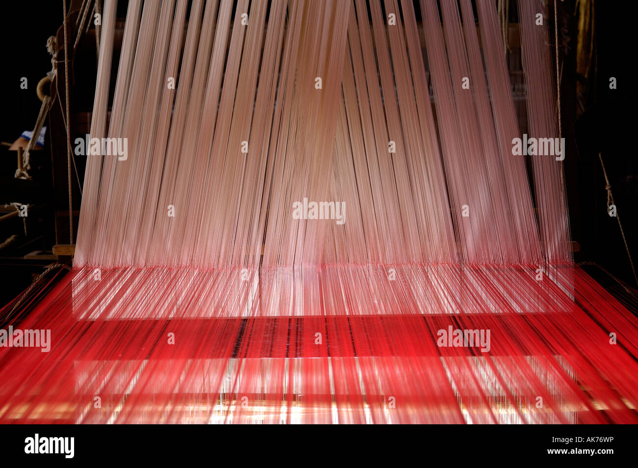 Wuzhen / Silk spinning factory Stock Photo - Alamy