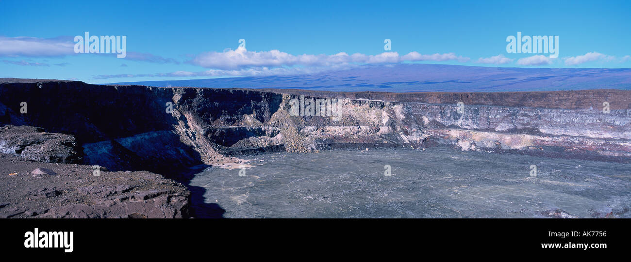 Kilauea Caldera Kilauea Volcano Hawaii Volcano National Park Island of ...