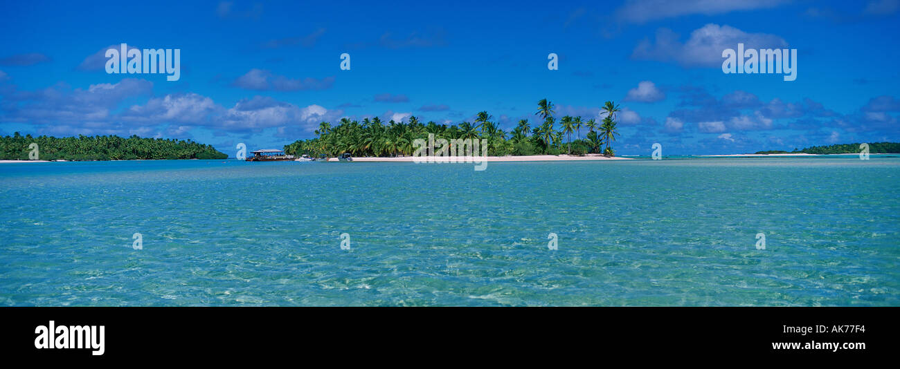 One Foot Island Aitutaki Cook Islands Stock Photo - Alamy