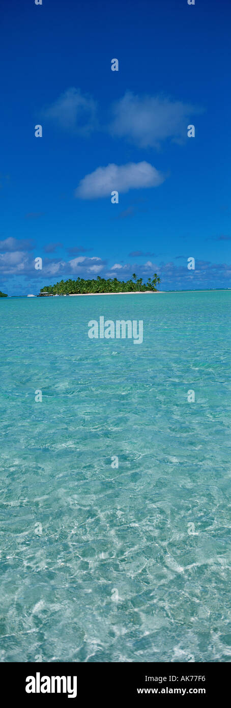 One Foot Island Aitutaki Cook Islands Stock Photo - Alamy