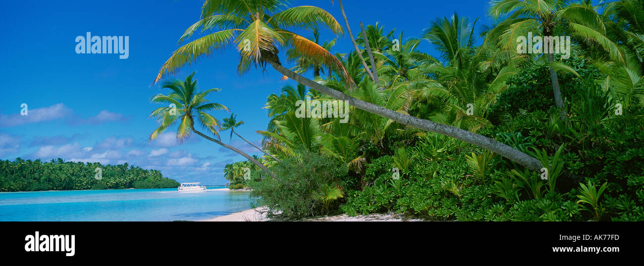 One Foot Island Aitutaki Cook Islands Stock Photo - Alamy