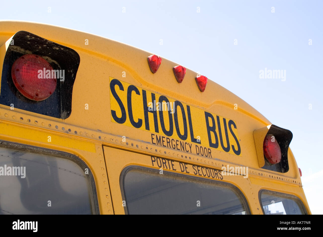 American School Bus Stock Photo - Alamy