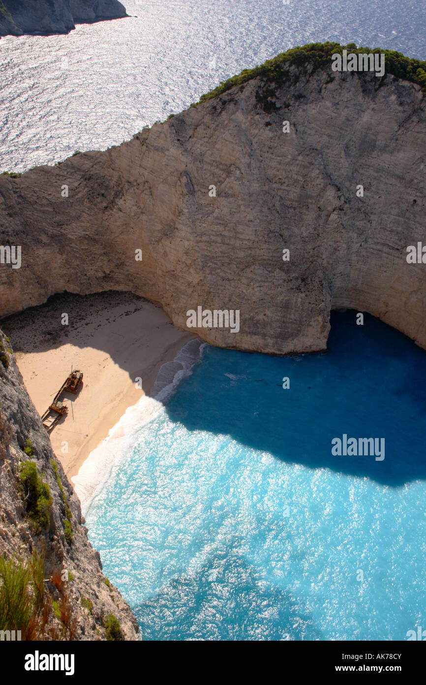 Smugglers Cove, Zakynthos island, Greece Stock Photo - Alamy