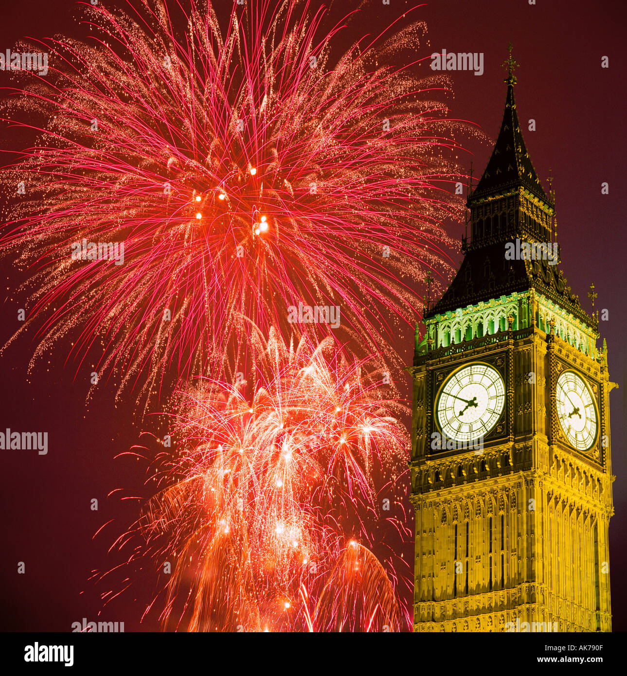 Big ben fireworks hi-res stock photography and images - Alamy