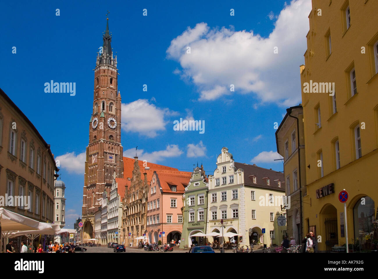 St Martin's Church / Landshut Stock Photo - Alamy