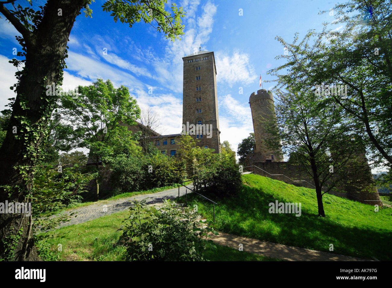 Castle Starkenburg / Heppenheim Stock Photo - Alamy
