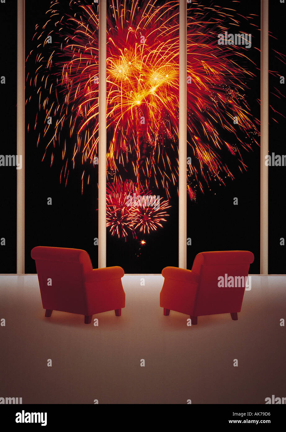Indoor firework fireworks hi-res stock photography and images - Alamy
