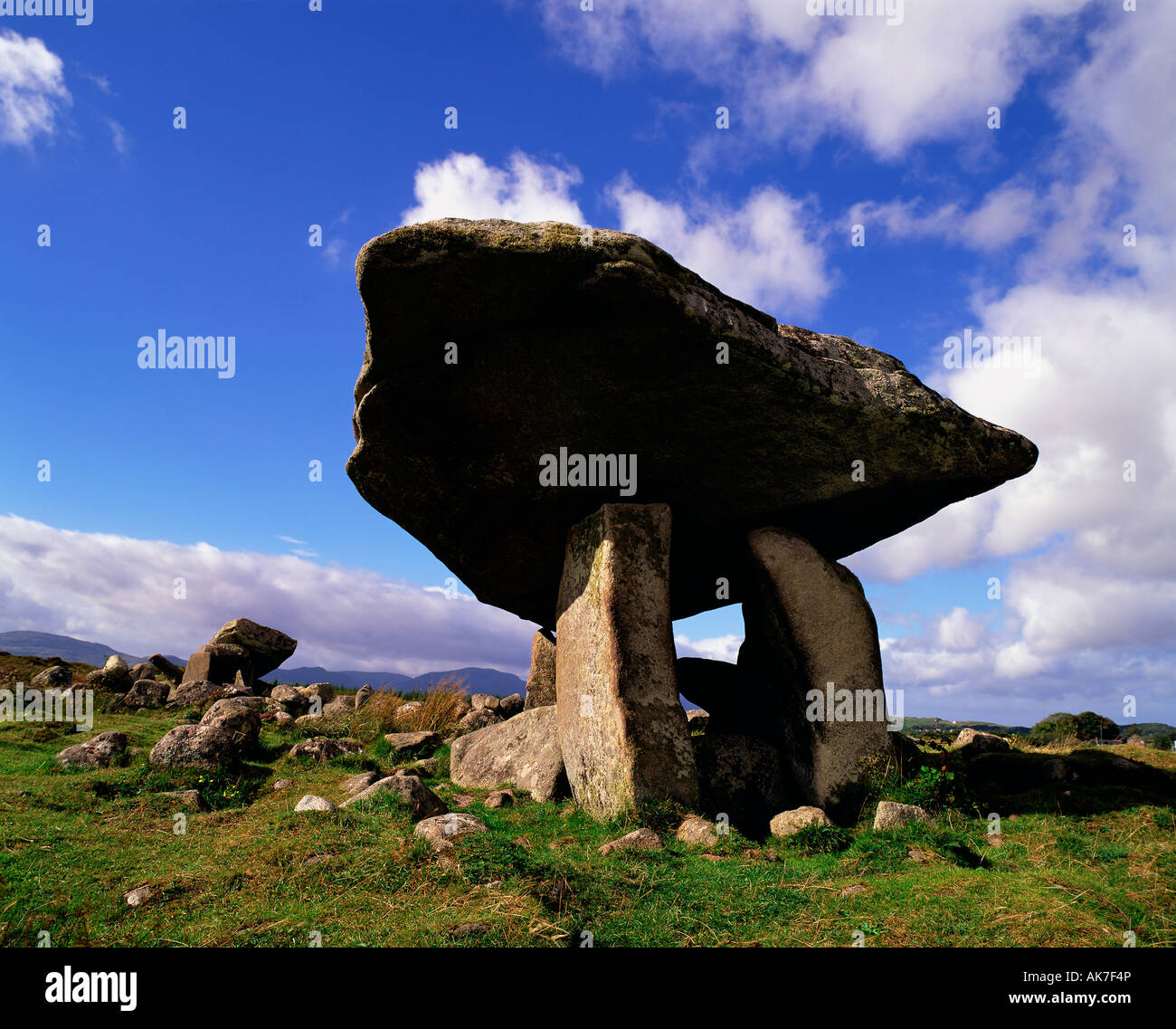 Kilclooney Dolmen, County Donegal, Ireland Stock Photo - Alamy