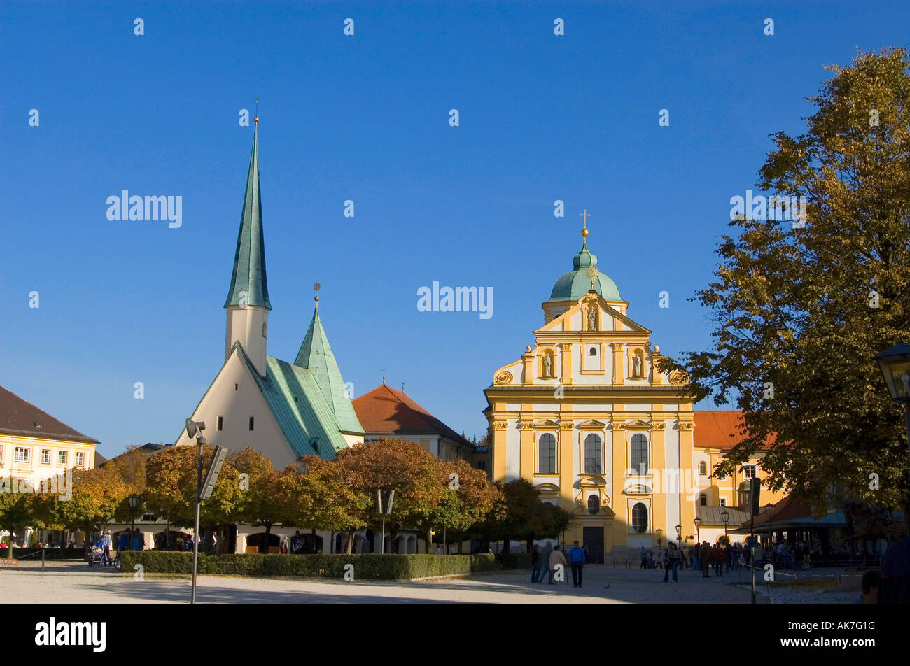 Pilgrimage church Magdalena / Altotting Stock Photo - Alamy