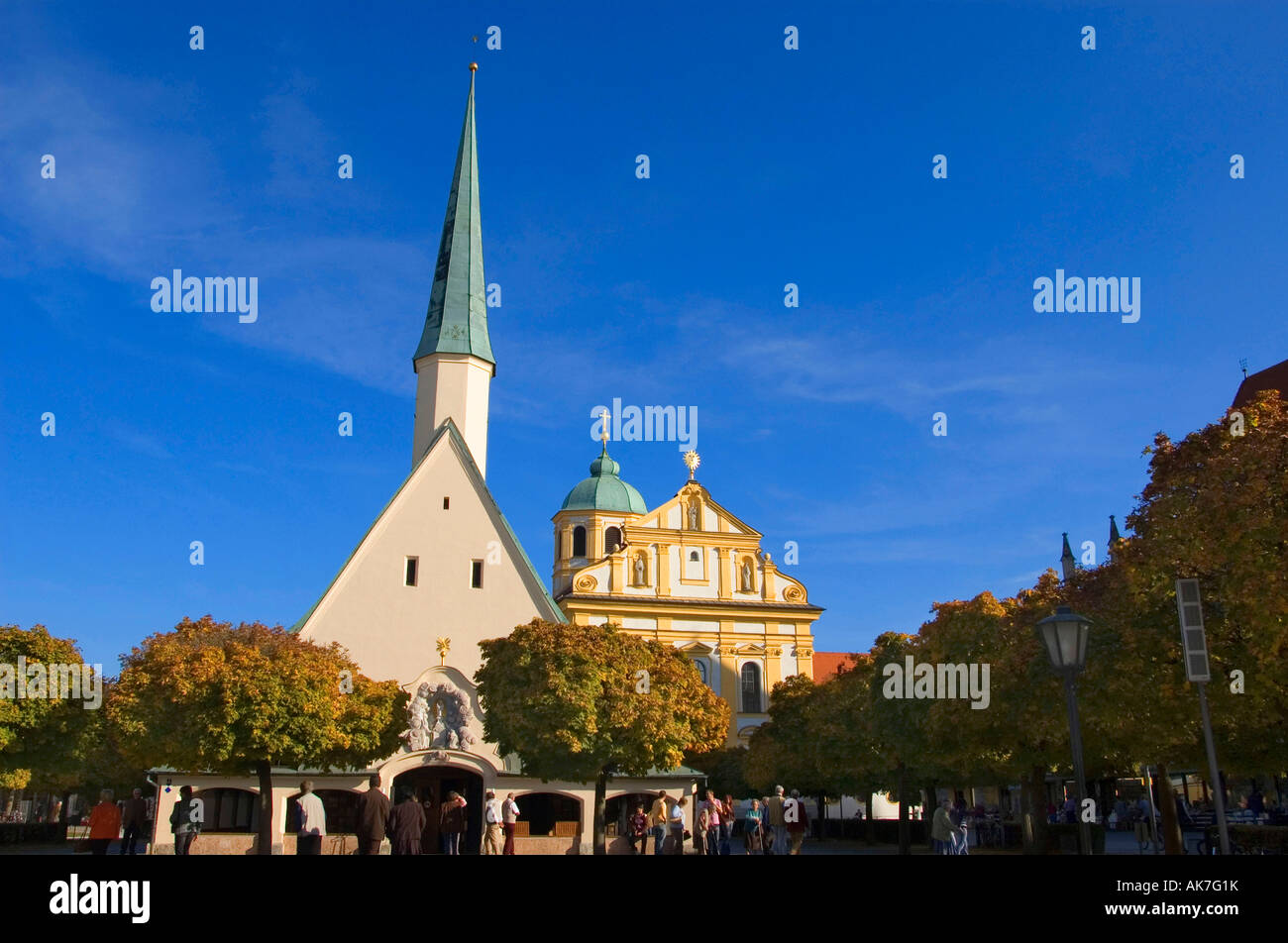 Pilgrimage church Magdalena / Altotting Stock Photo - Alamy