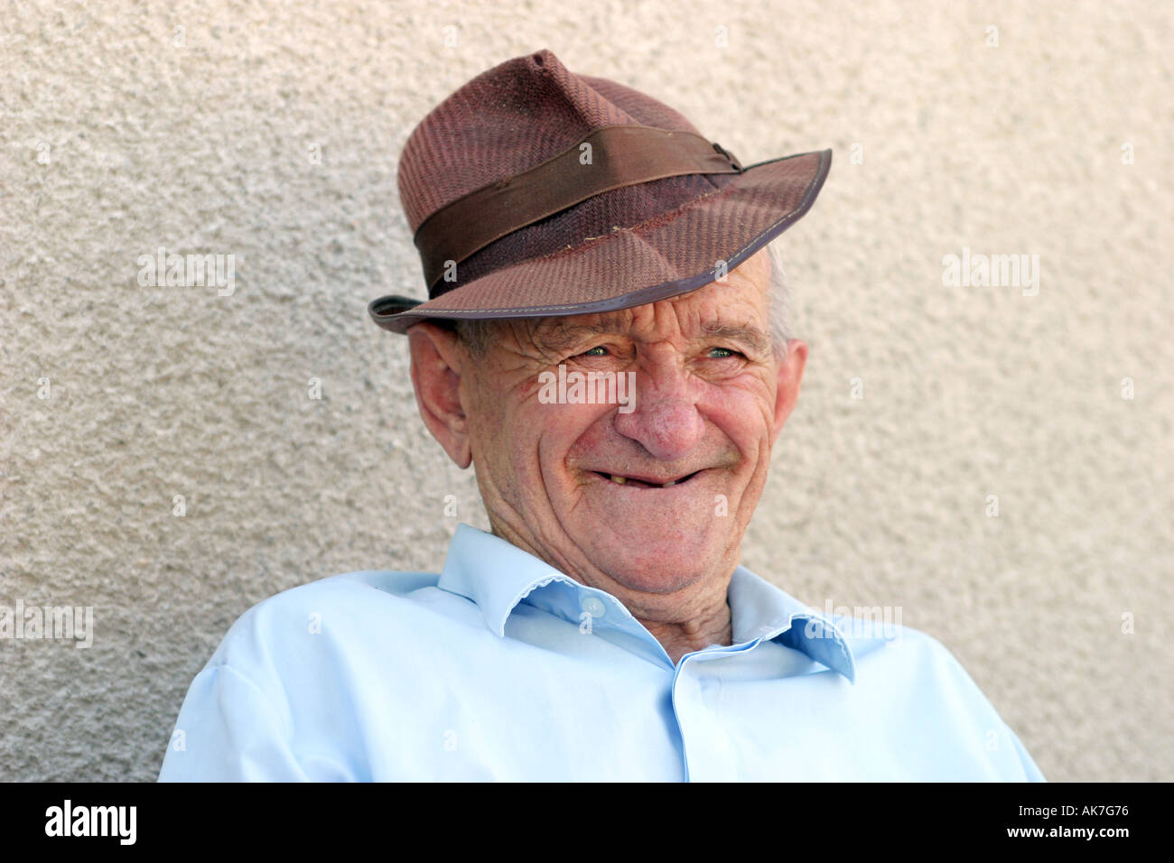 old man Danube Swabian Hungary Stock Photo - Alamy