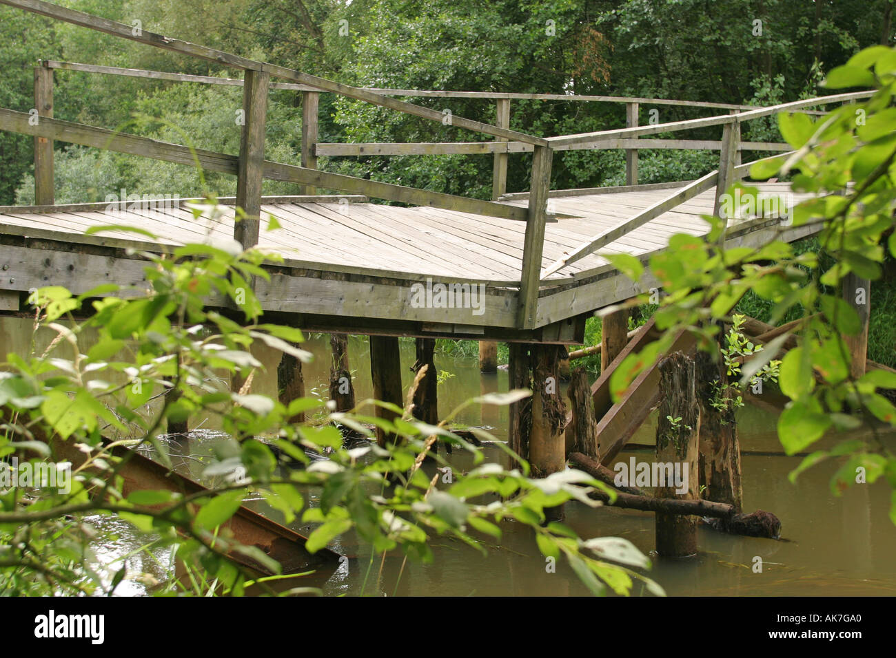 Damaged bridges hi-res stock photography and images - Alamy