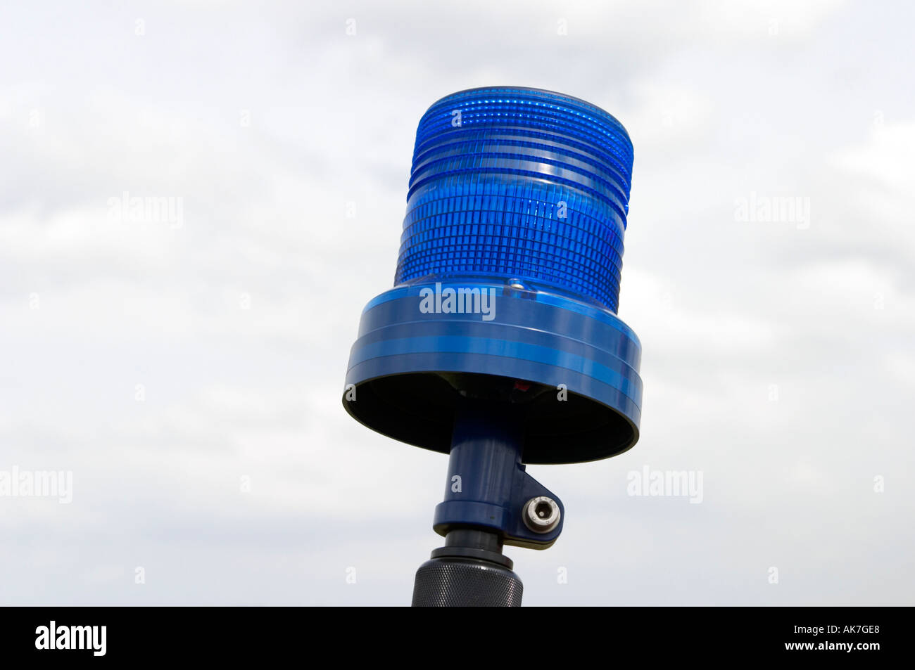 blue signal lamp Stock Photo - Alamy