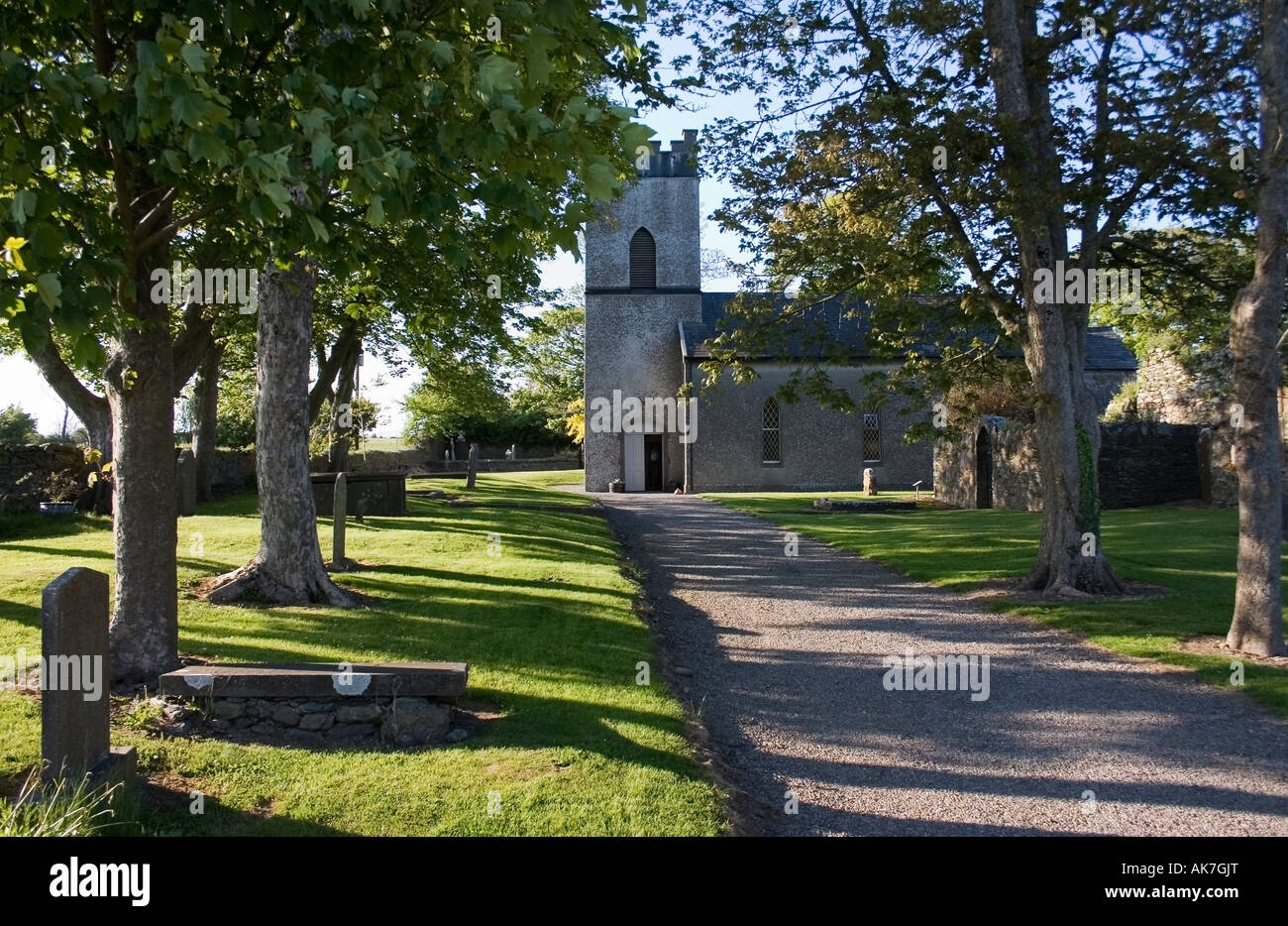 Church of Ireland in Stradbally, Ireland Stock Photo - Alamy
