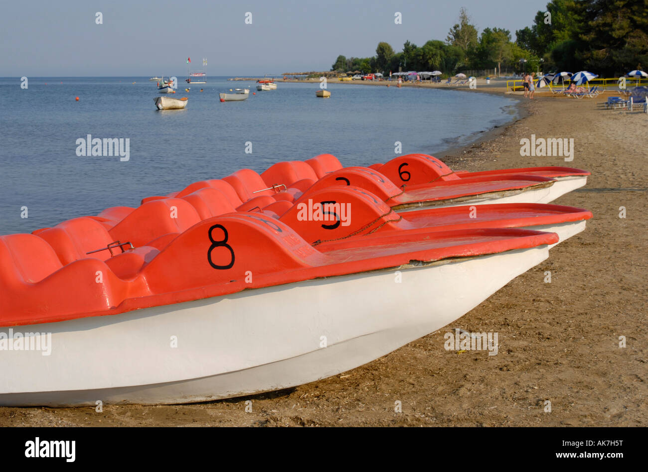 Kavos island beach resort hi-res stock photography and images - Alamy
