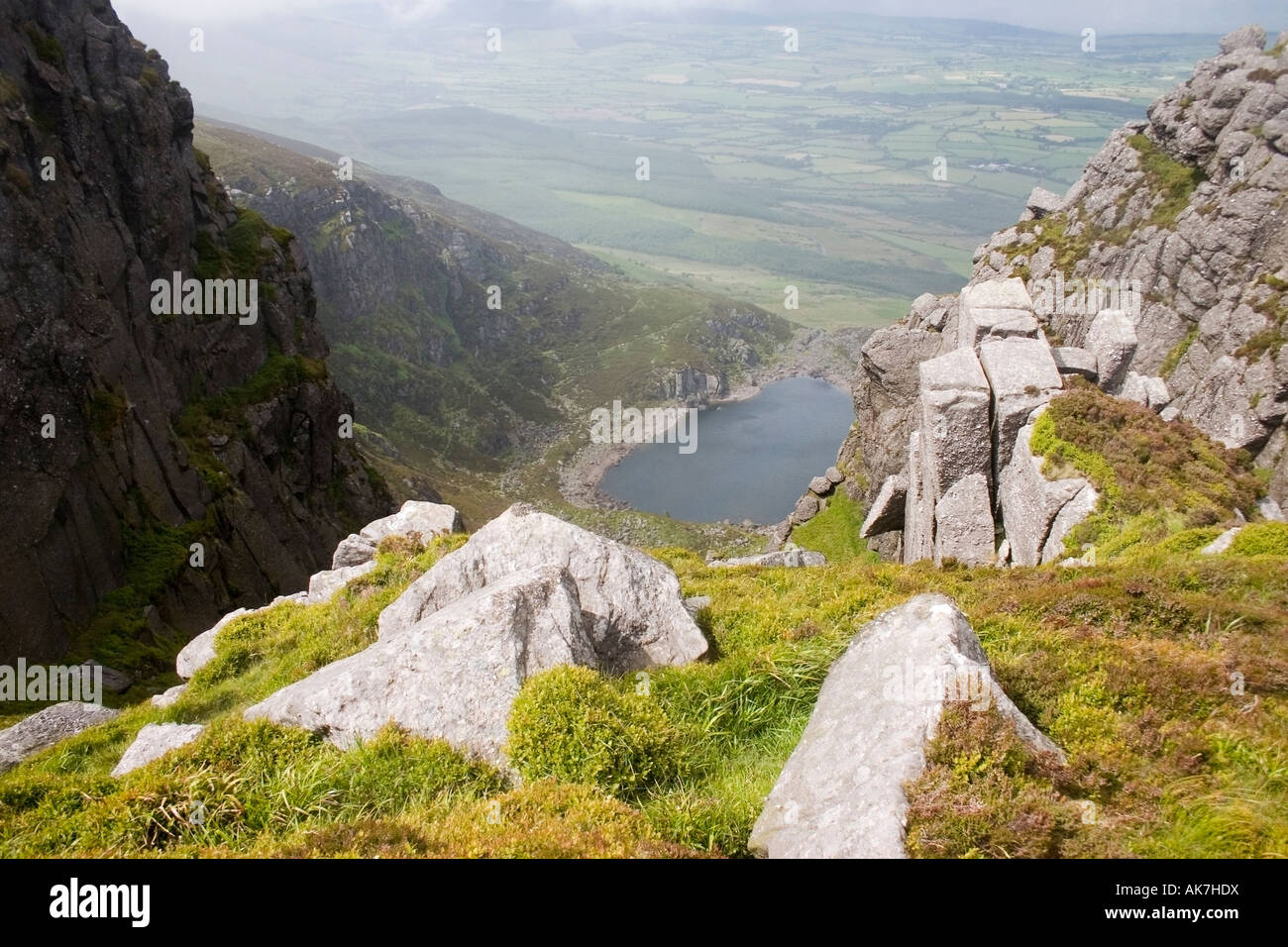 Crotty's Rock, Comeragh Mountains, County Waterford, Ireland Stock ...