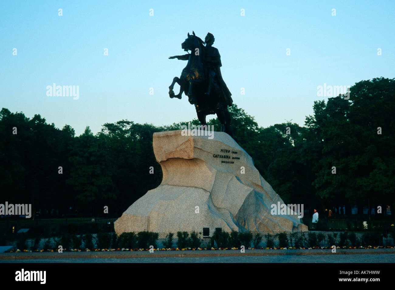 Statue of Peter the Great / St. Petersburg Stock Photo - Alamy