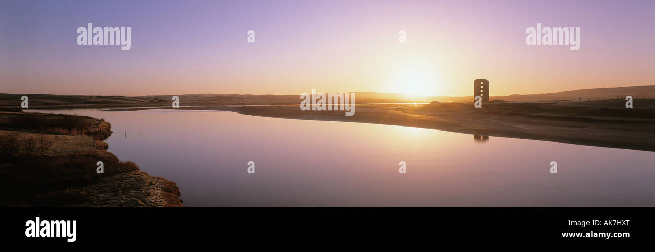 Liscannor Bay, Lahinch, County Clare, Ireland, Castle in the distance ...