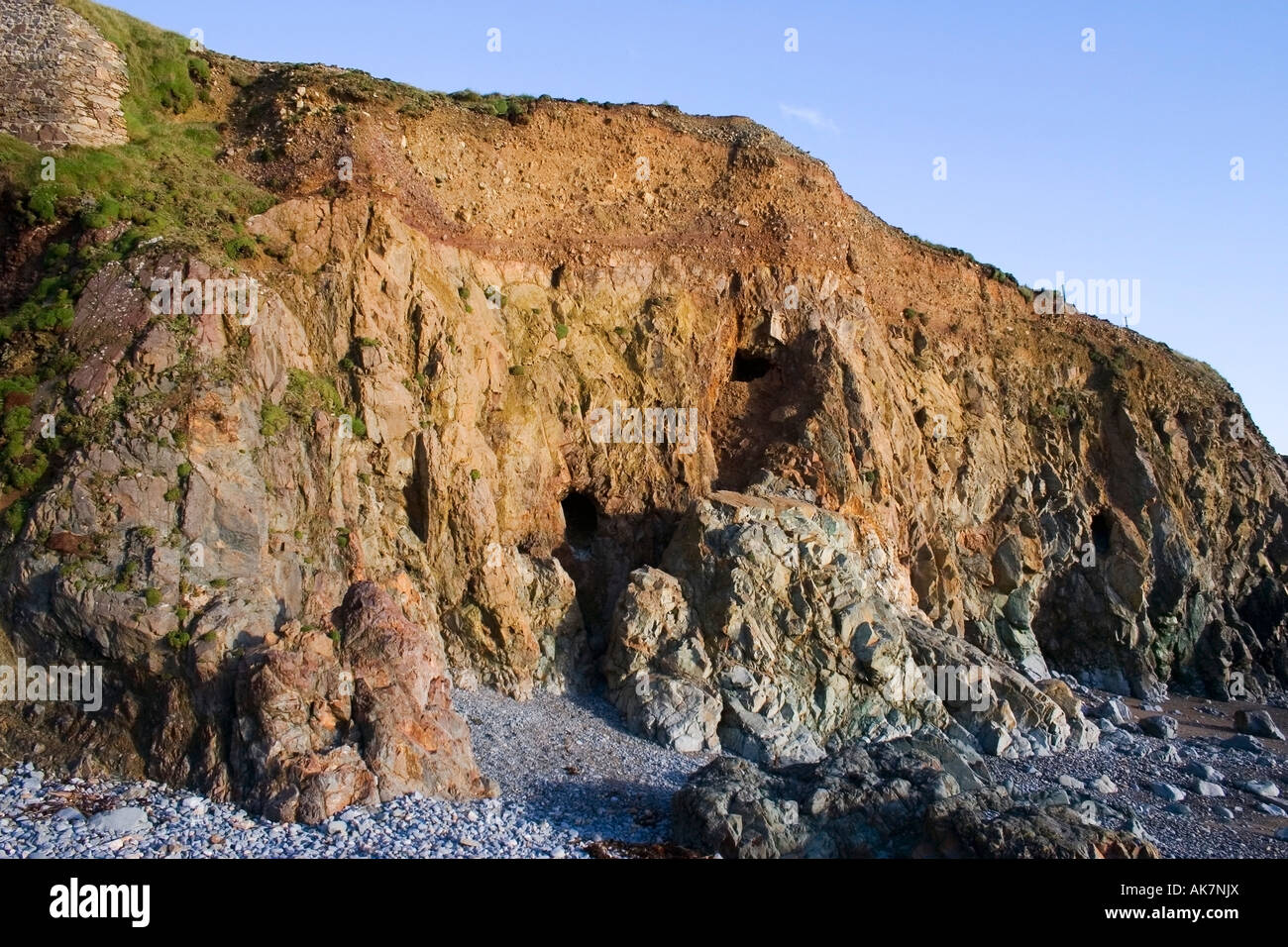 Mining Galleys, Knockmahon Cove, Copper Coast, Co Waterford, Ireland ...