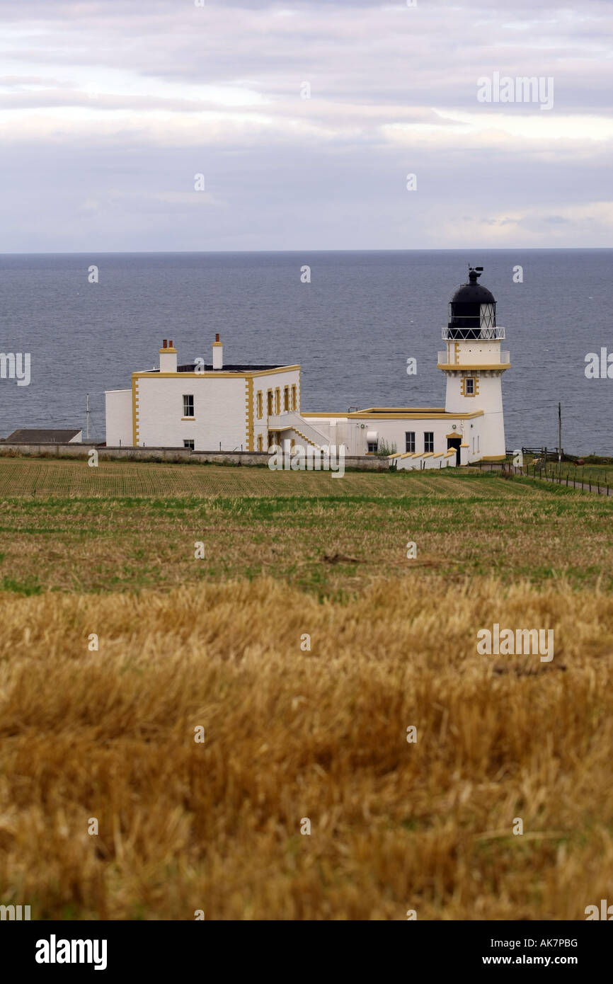 Todhead Lighthouse near Kinneff, Kincardineshire, Scotland, UK Stock ...
