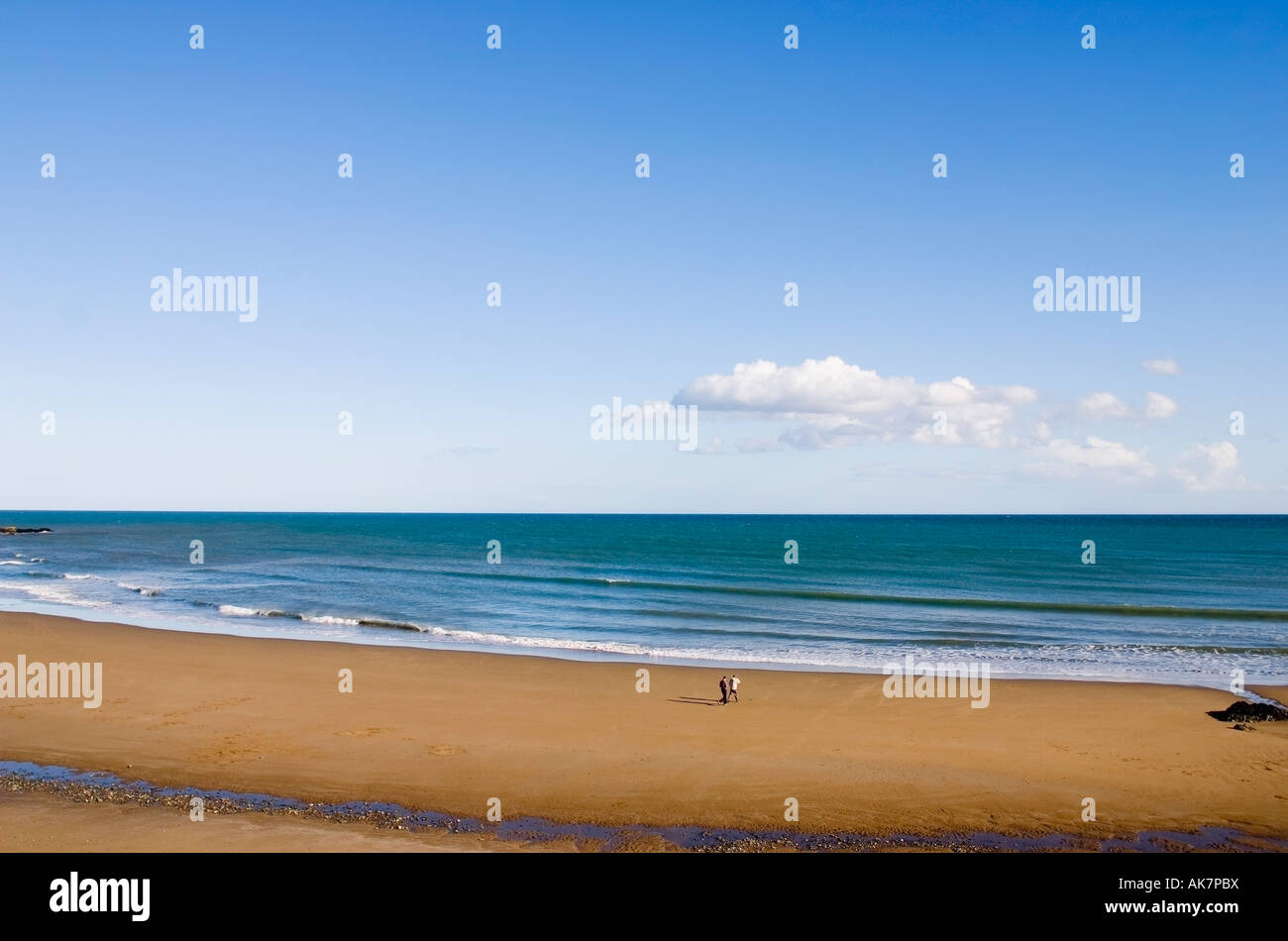 Bunmahon Strand Copper Coast, Co Waterford, Ireland Stock Photo - Alamy