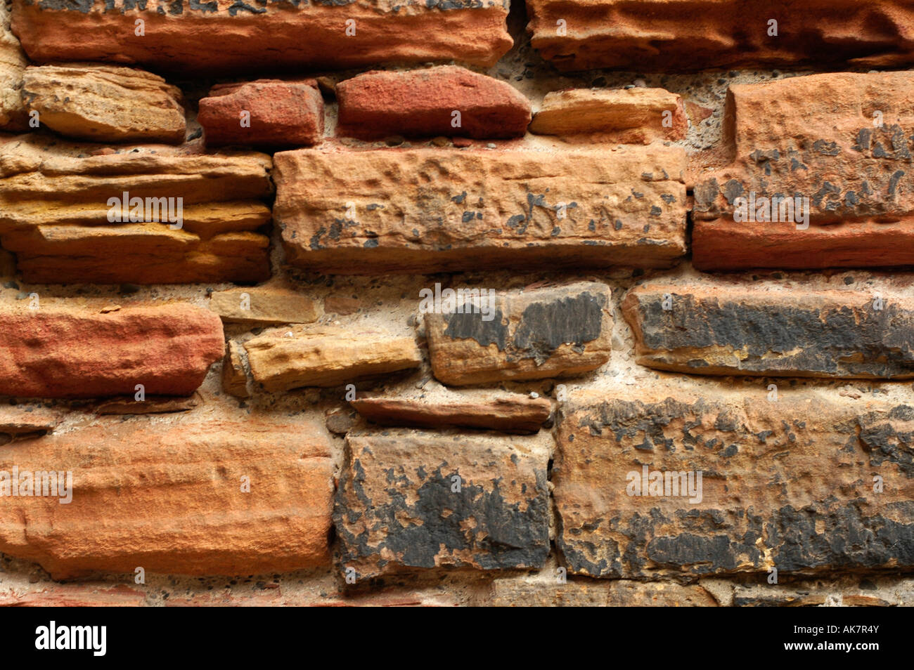 STONE PATTERN WALL Stock Photo - Alamy