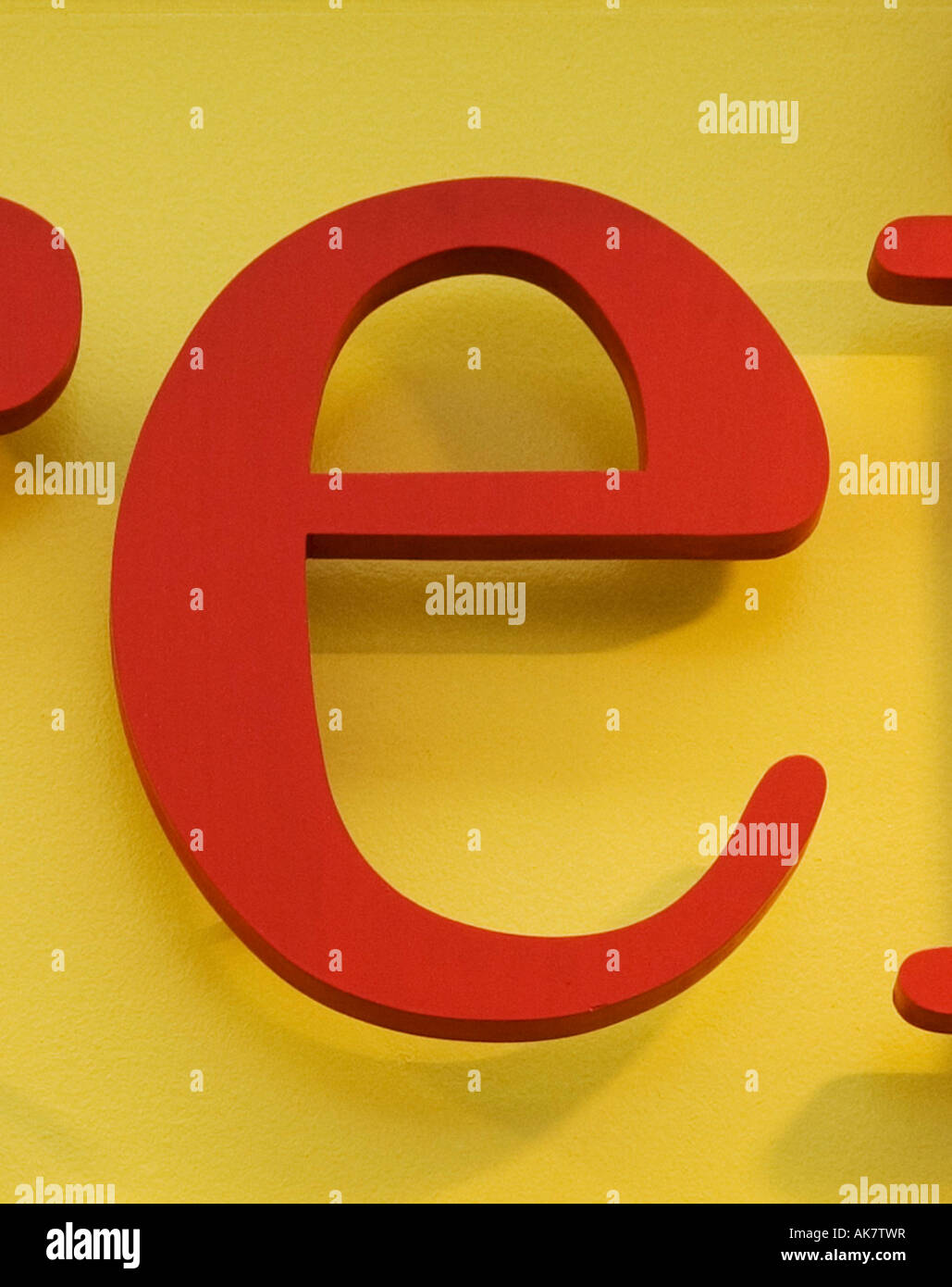 Letter e hi-res stock photography and images - Alamy