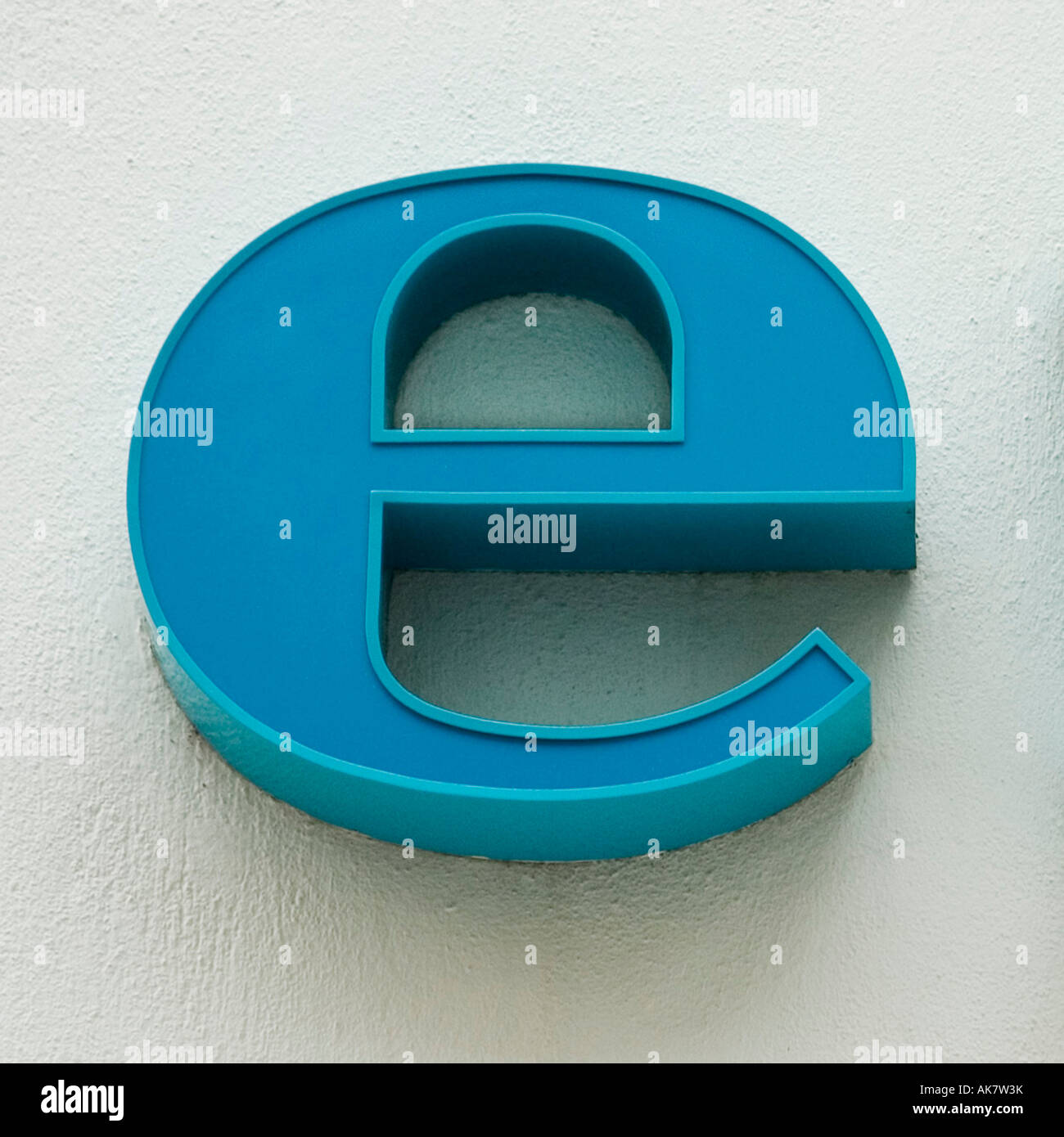 ALPHABET LETTER E Stock Photo - Alamy