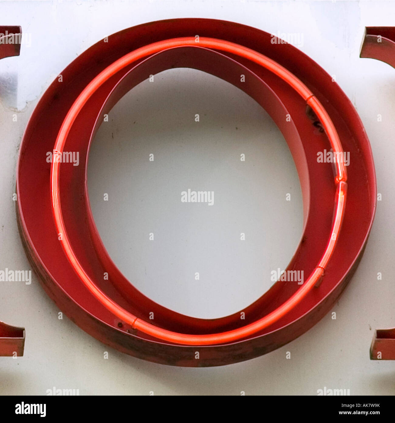 ALPHABET LETTER O ZERO 0 Stock Photo - Alamy