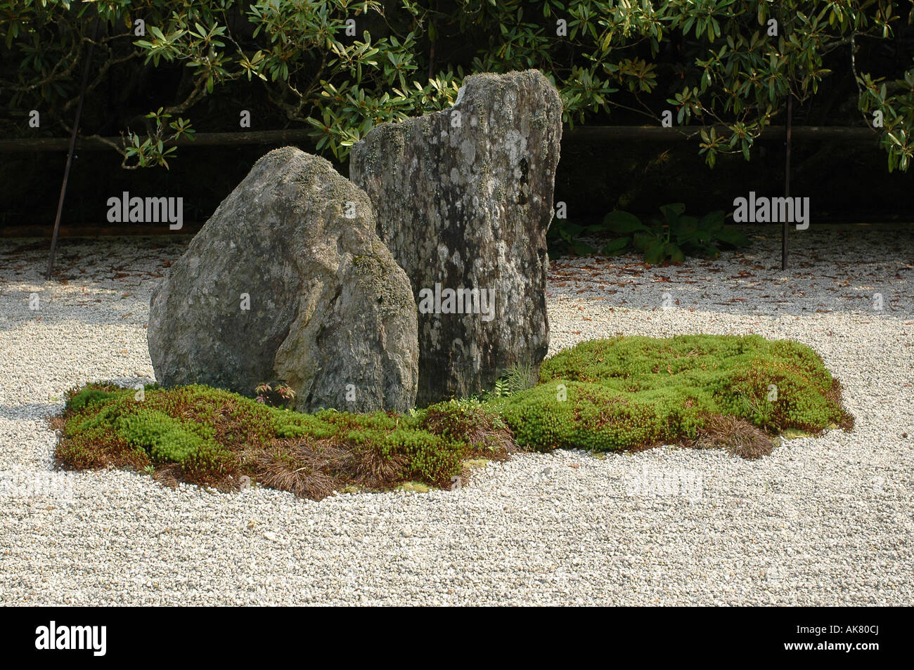 Zen Rock Garden Stock Photo - Alamy