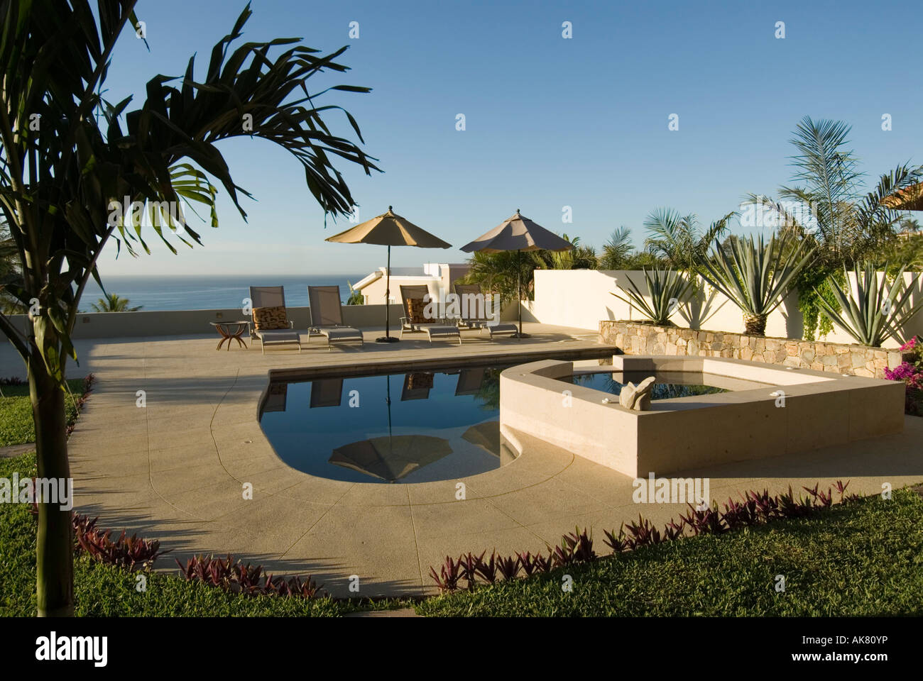 Swimming pool San Jose del Cabo Baja California Sur Mexico Stock Photo ...