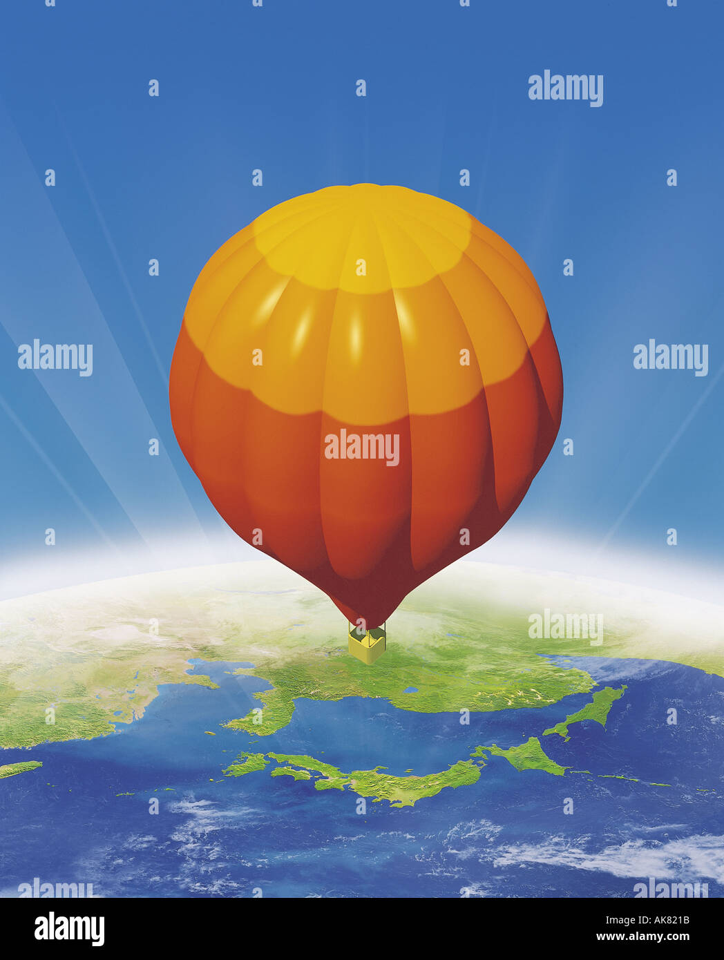 Aerostat asia hi-res stock photography and images - Alamy