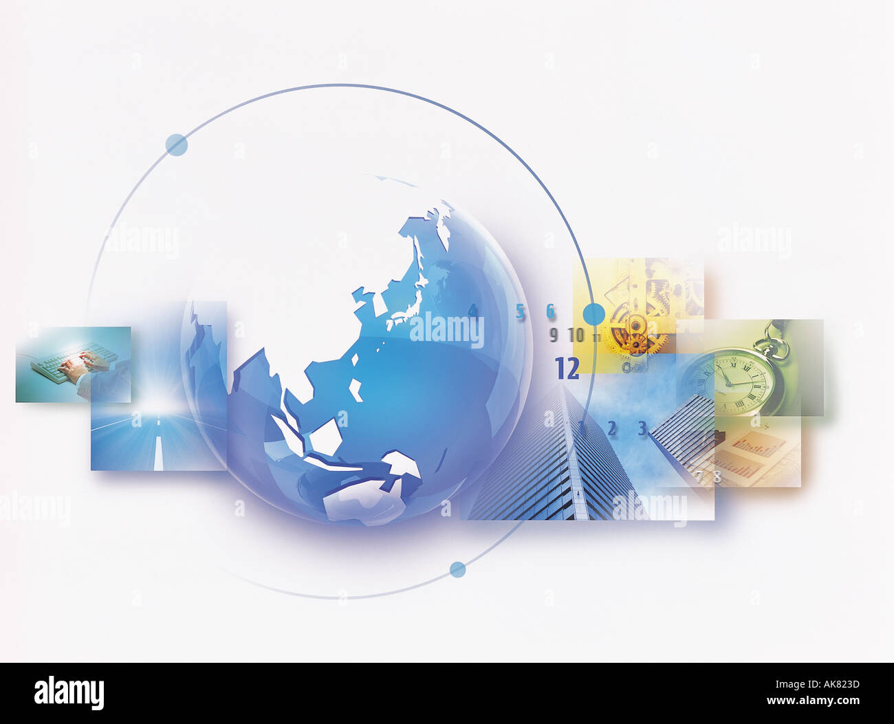 Earth time graph hi-res stock photography and images - Alamy