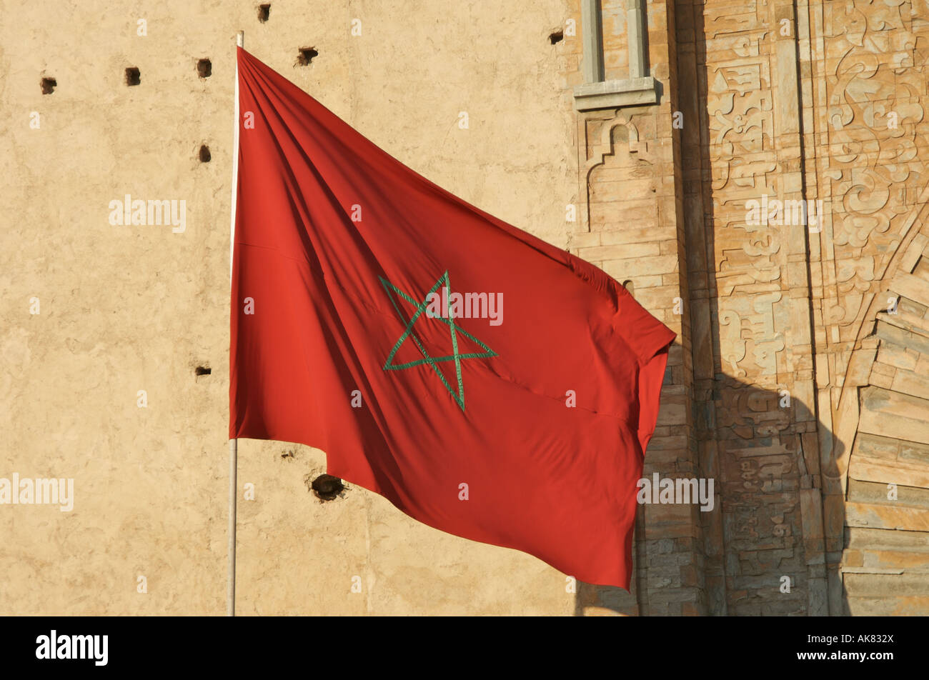Flag of morrocco hi-res stock photography and images - Alamy