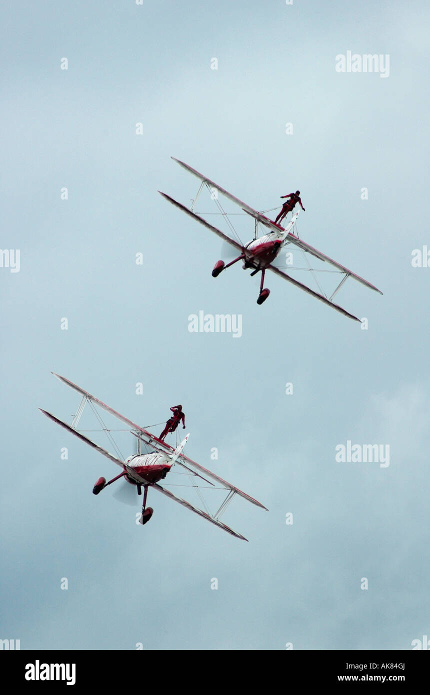 Formation wing walking team hi-res stock photography and images - Alamy