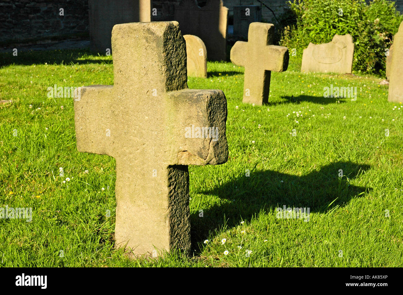 Crucifix on the cemetery hi-res stock photography and images - Alamy