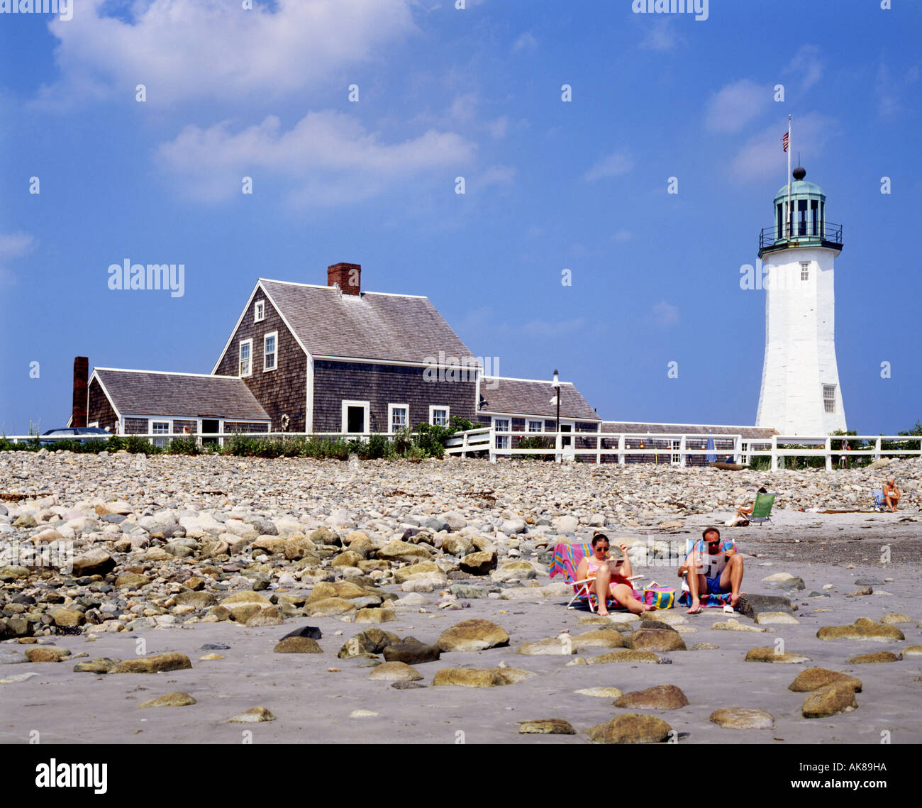 Scituate lighthouse hi-res stock photography and images - Alamy
