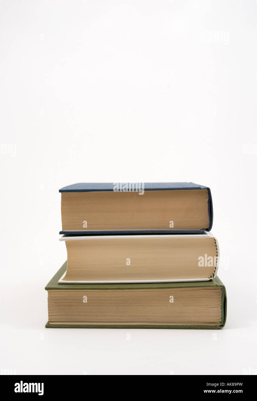 Three different books hi-res stock photography and images - Alamy