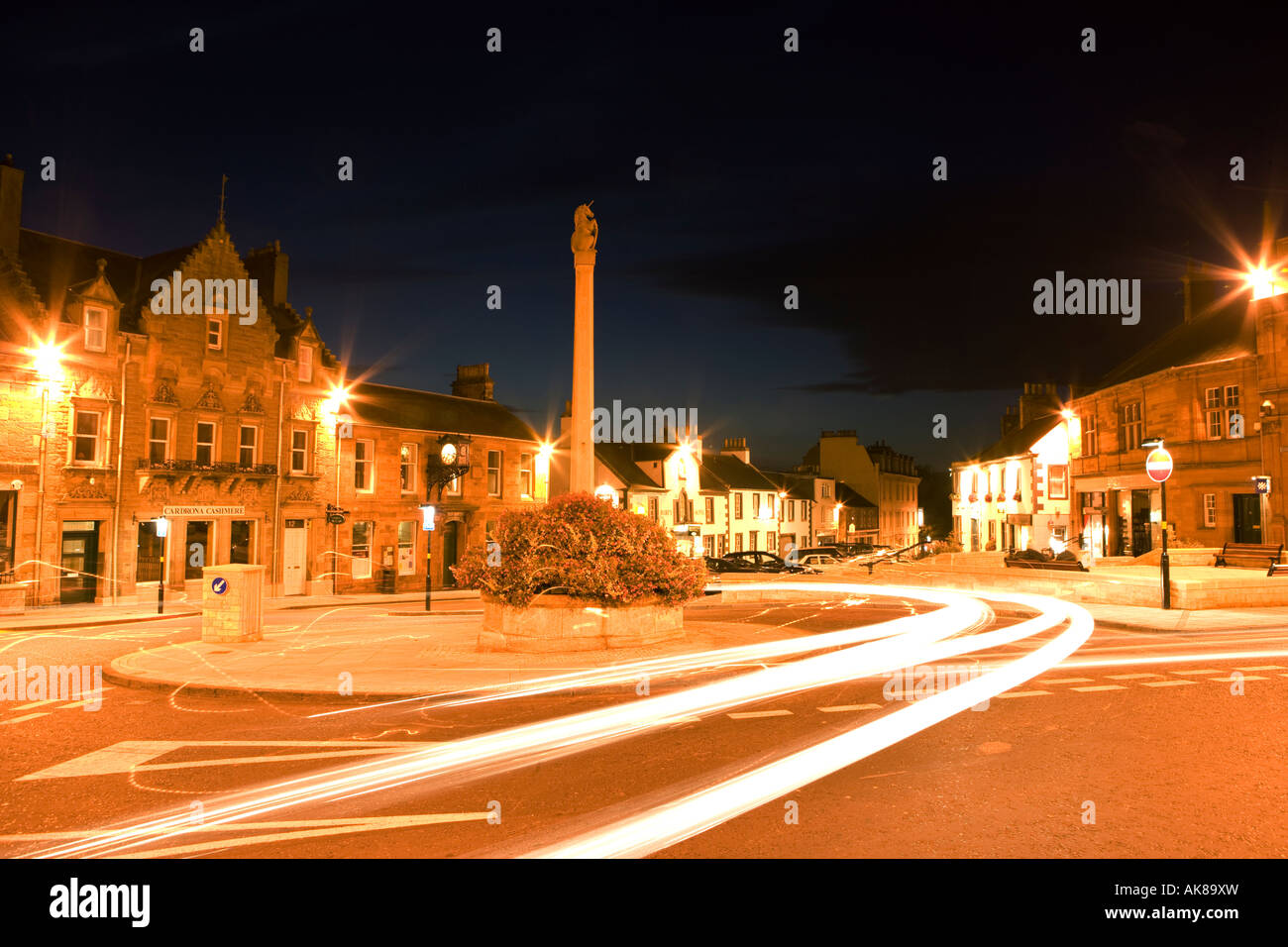 Melrose town scottish borders hi-res stock photography and images - Alamy