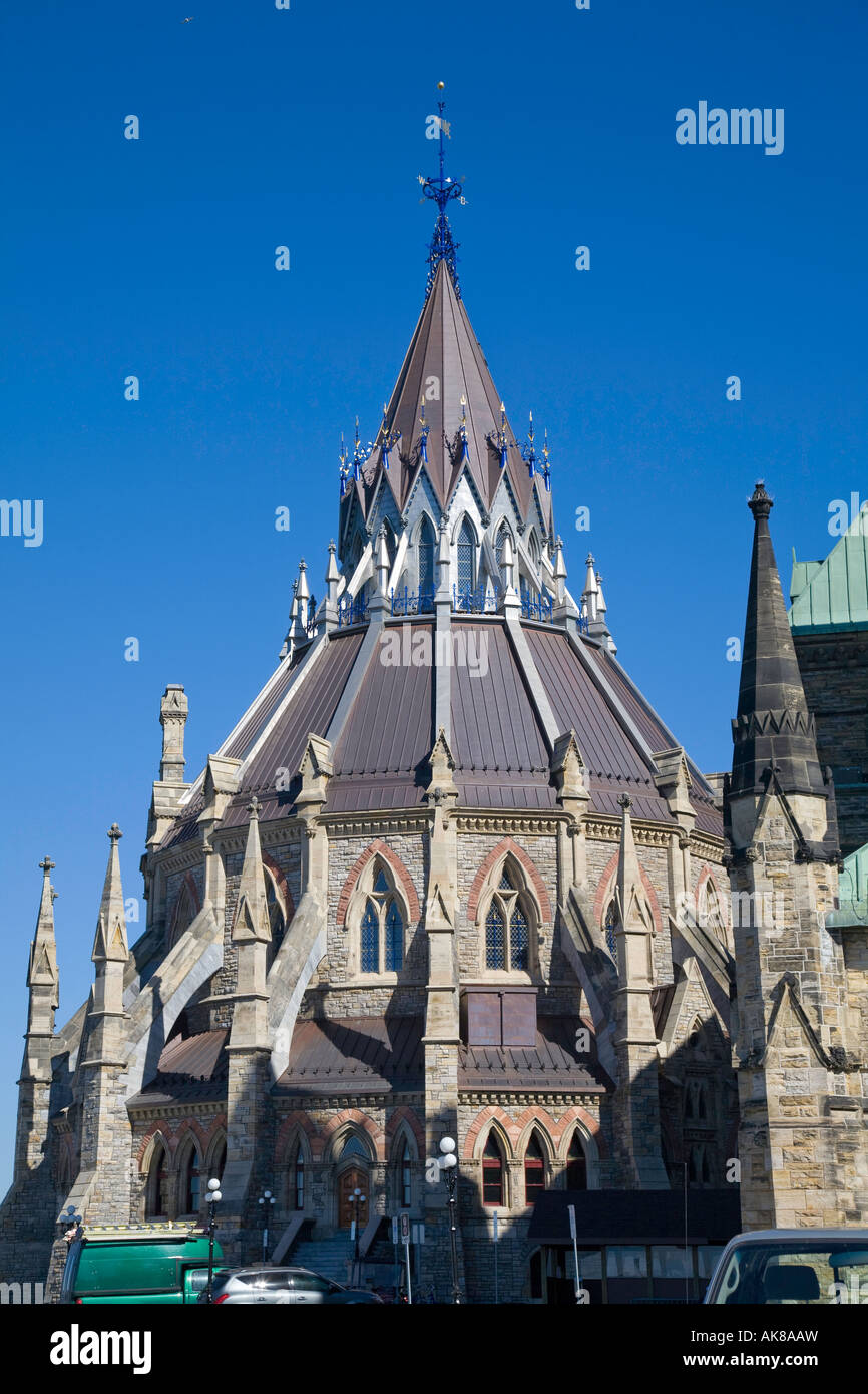 Parliamentary Library in Ottawa Canada s Capital City in Ontario Canada ...